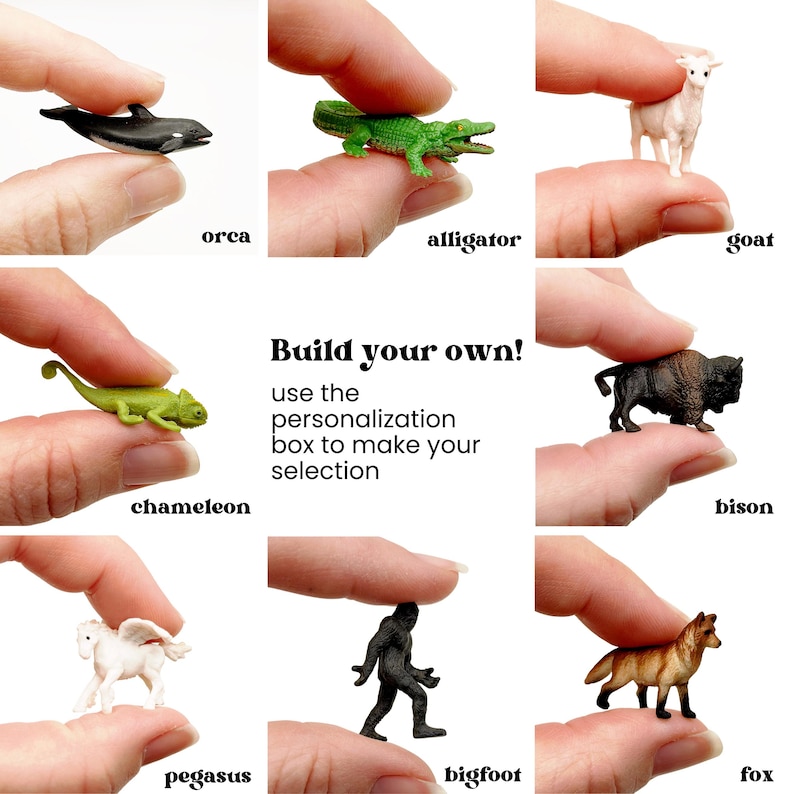 Create Your Own Minis, Miniatures, Animals, Fairy Garden, Craft ...