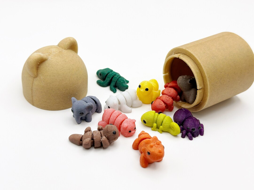 Mini Animals, Minis, Mini Figures, Tiny Animals Axolotl 3d Print ...