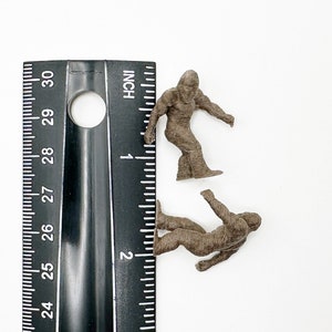 5pc Miniature Bigfoot Figurines, Tiny Mini Figure, Diorama, Terrarium ...