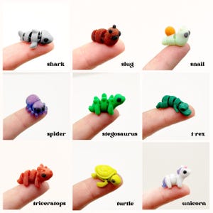 Mini Animals, Minis, Mini Figures, Tiny Animals, 3D Printed Minis ...