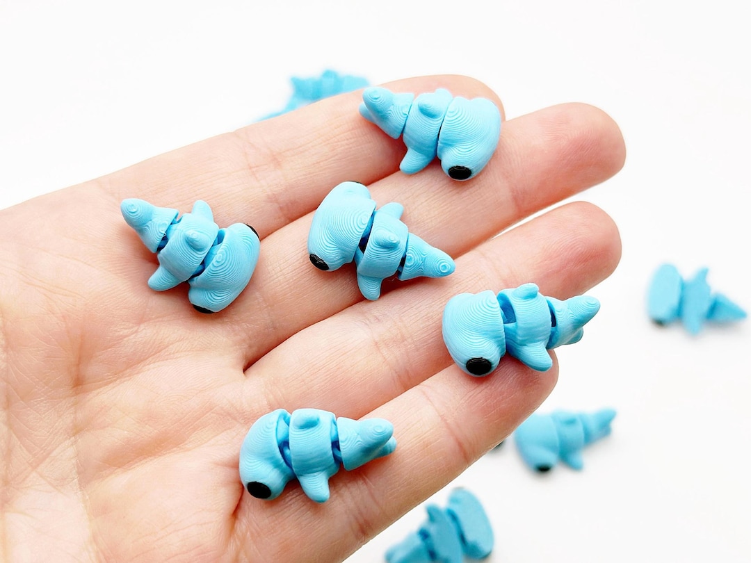 Mini Hammerhead Baby Shark Articulated Ocean Animals Fidgets 3D Printed ...