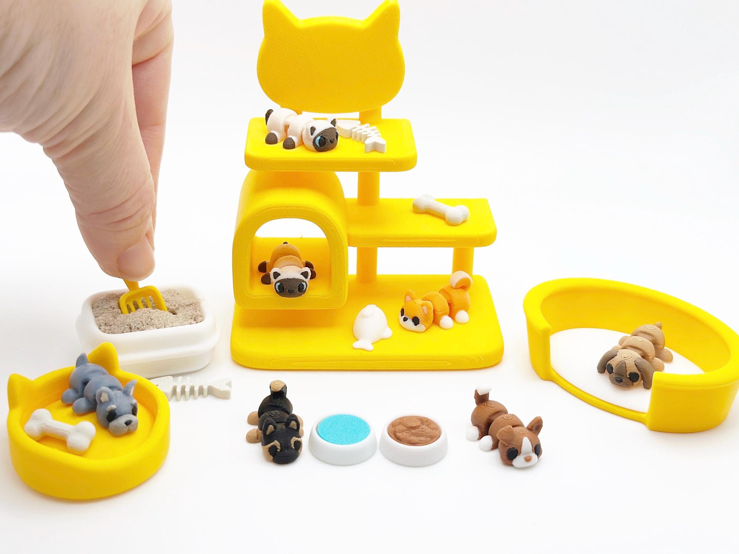 Mini Pet Playset Kidcore Cutecure Teenage Girl Gifts Occupational ...