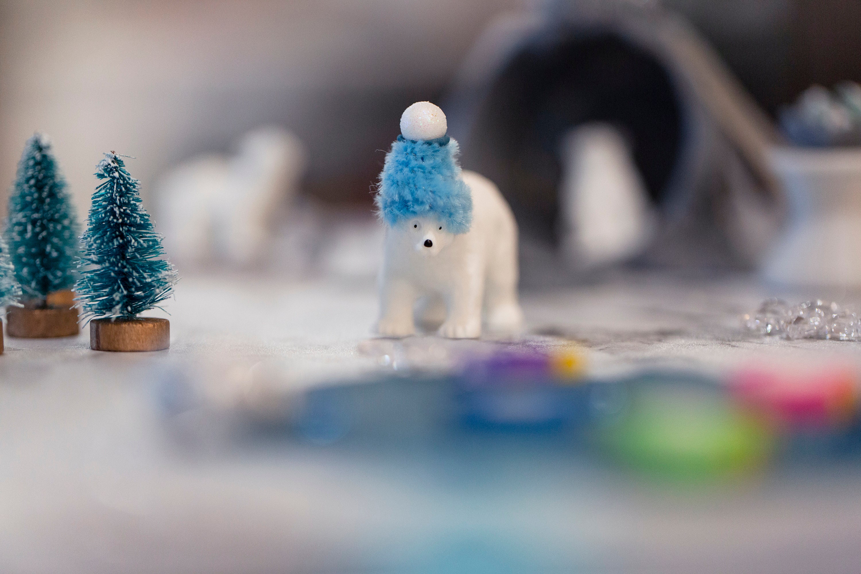 Winter Play Dough Kit, Snowball Sensory Bin, Play Dough, Homemade Play ...