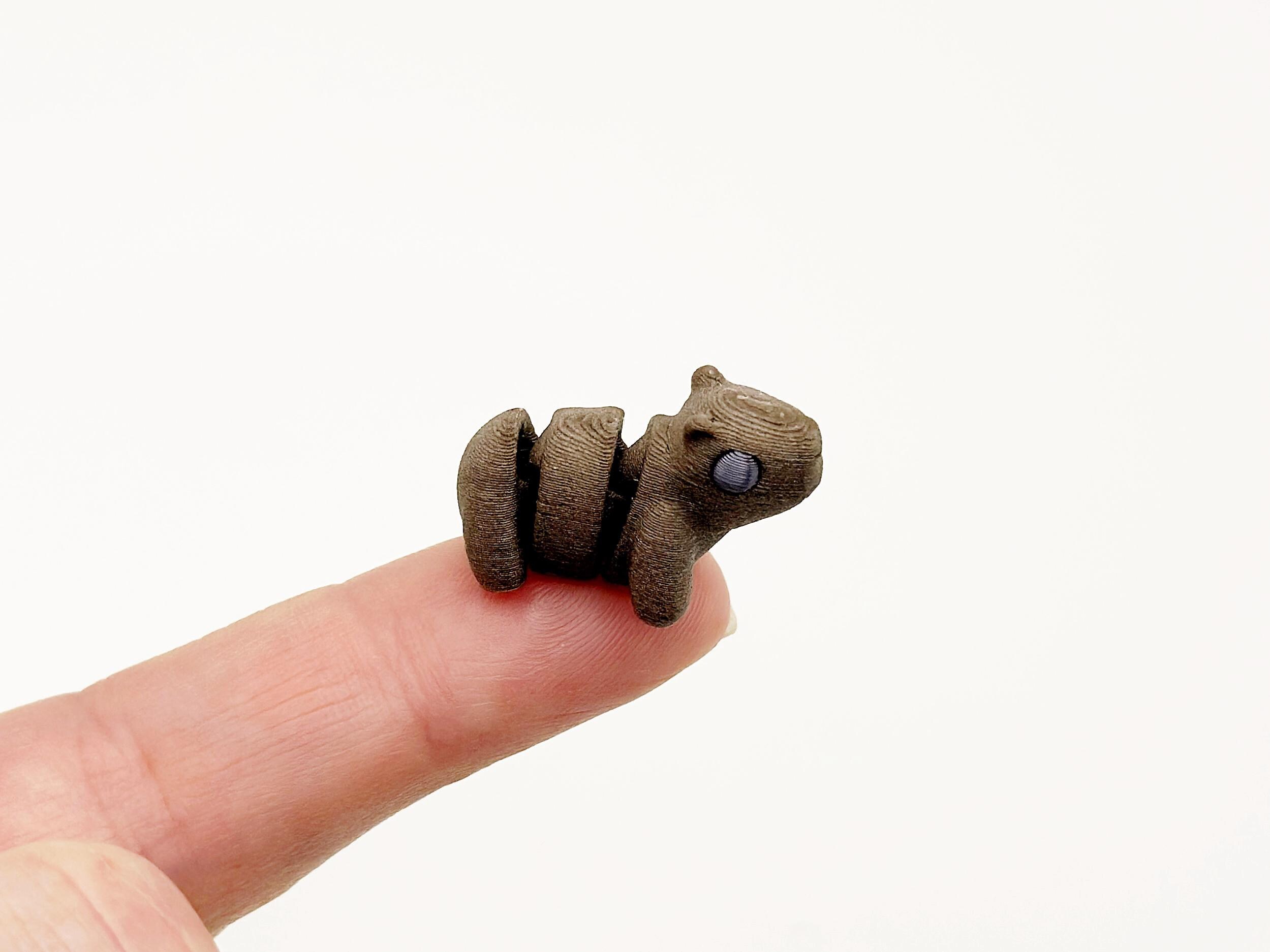 Articulated Capybara 3d Printed Figure Animals Animal Stress Reliever ...
