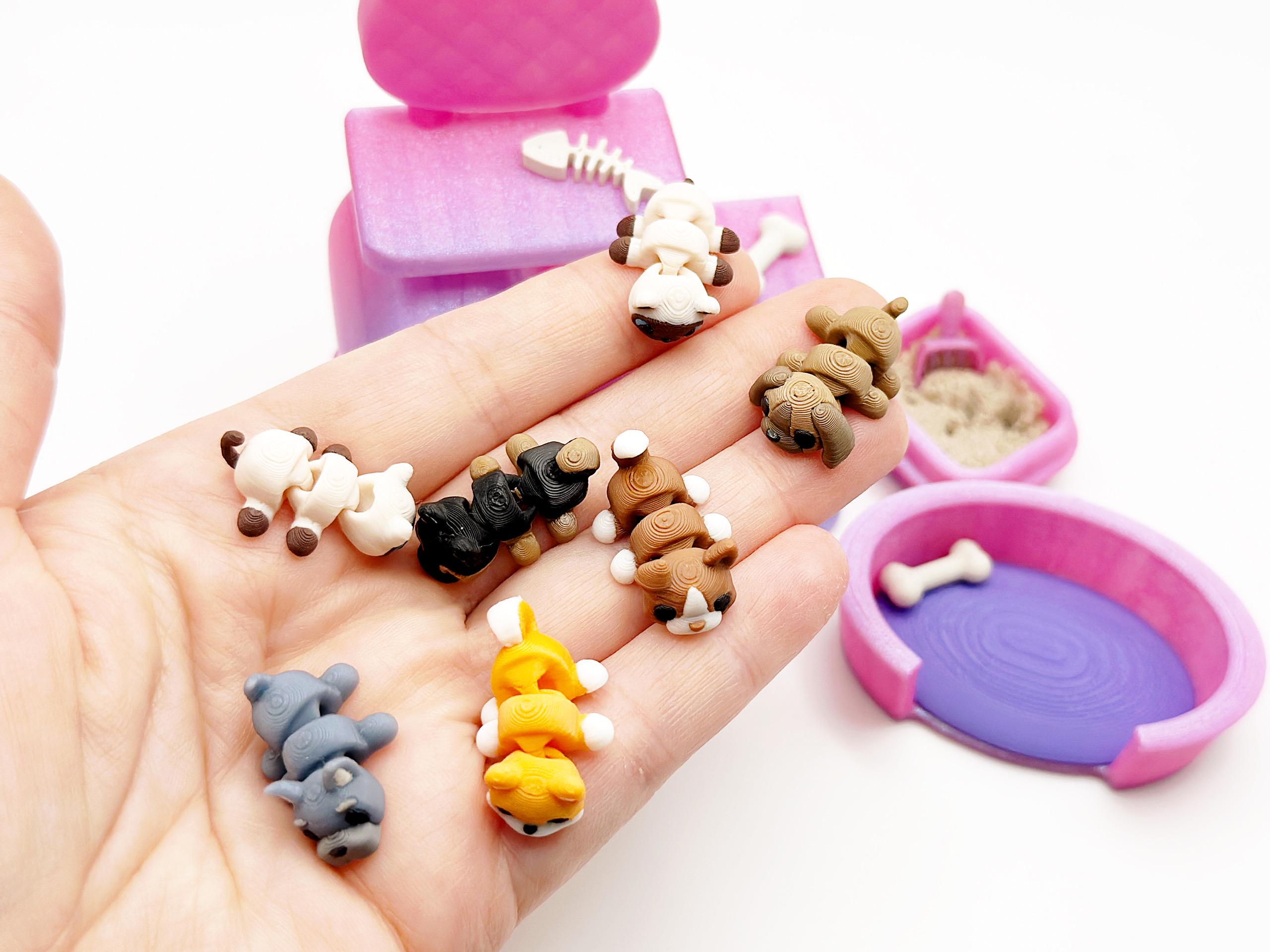 Mini Pet Playset Kidcore Cutecure Teenage Girl Gifts Occupational ...