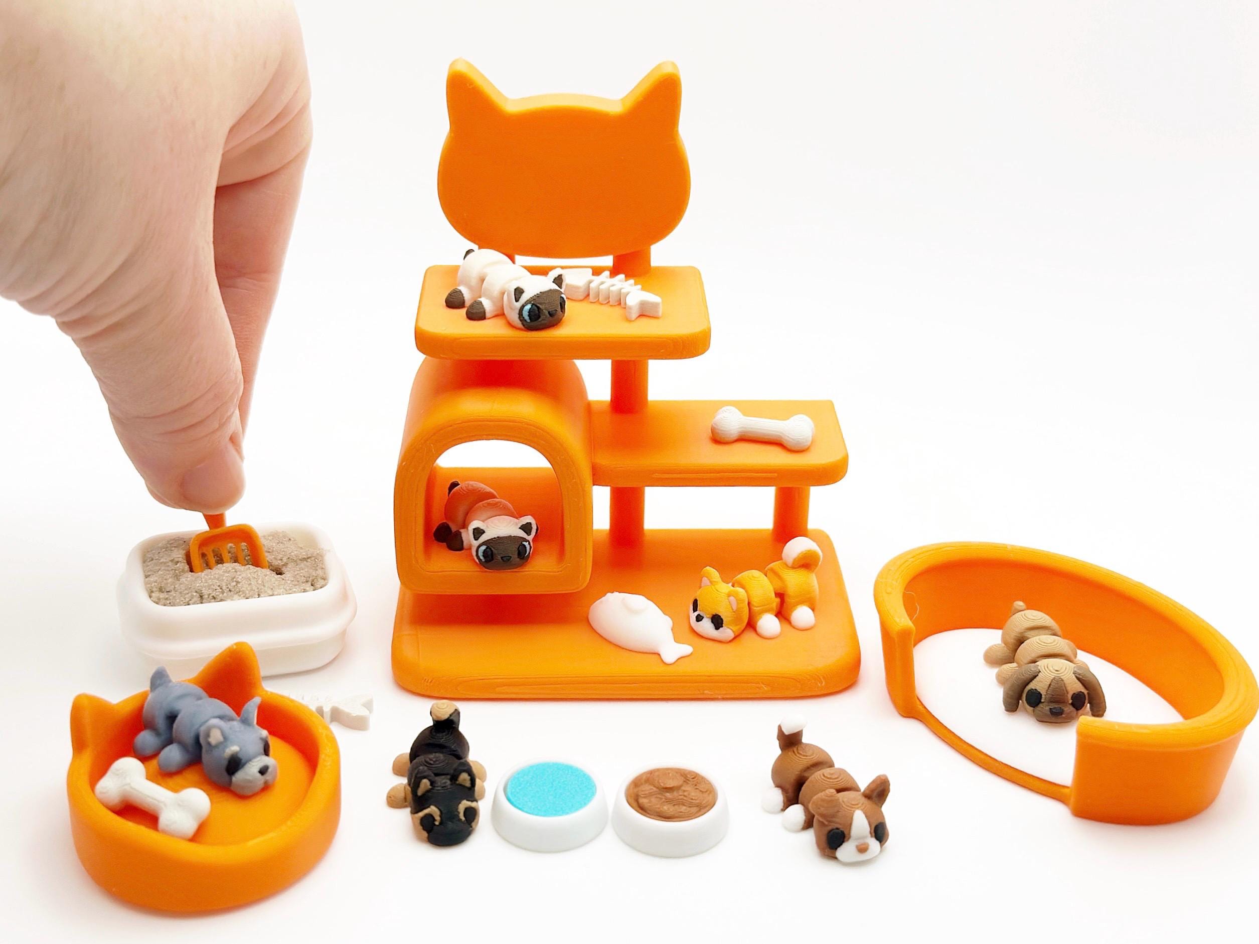 Mini Pet Playset Kidcore Cutecure Teenage Girl Gifts Occupational ...