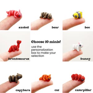 Mini Animals, Minis, Mini Figures, Tiny Animals, 3D Printed Minis ...