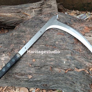 Fantasy Sword Handmade Custom Made Kusarigama Japanese Farmer Sword - Etsy