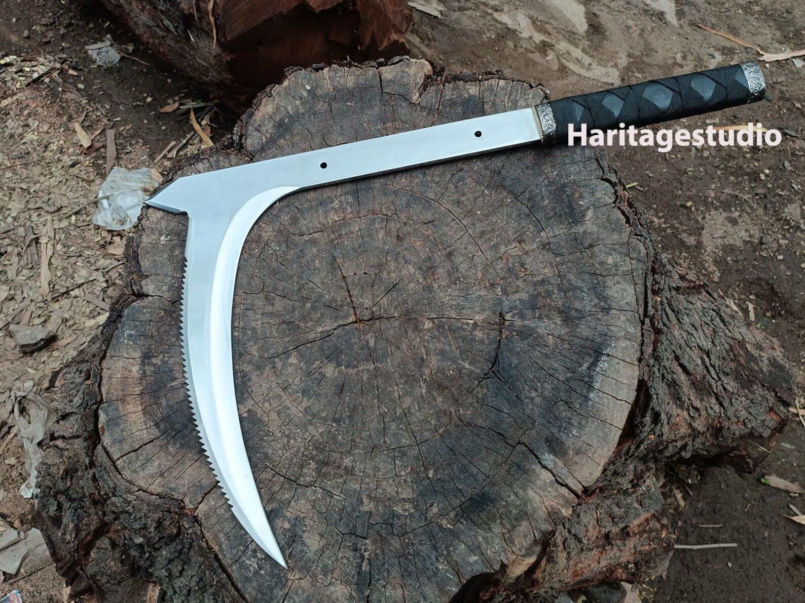 Fantasy Sword Handmade Custom Made Kusarigama Japanese Farmer Sword - Etsy