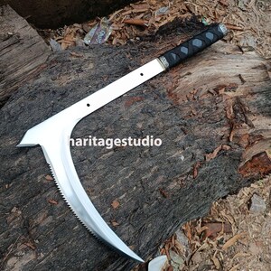 Fantasy Sword Handmade Custom Made Kusarigama Japanese Farmer Sword - Etsy