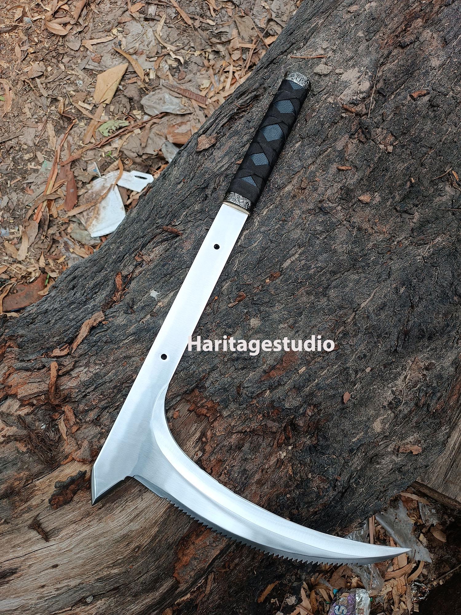 Fantasy Sword Handmade Custom Made Kusarigama Japanese Farmer Sword - Etsy