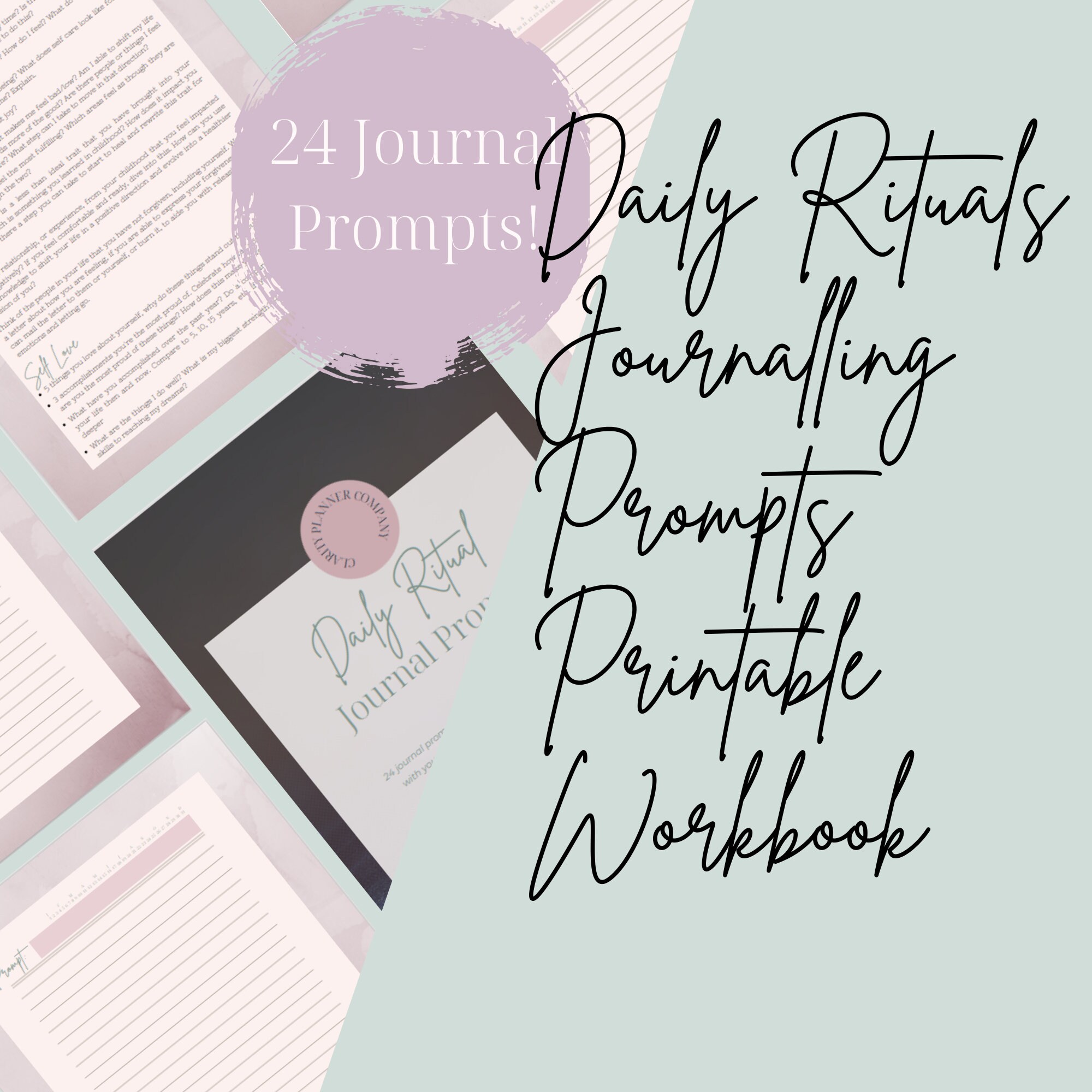 Daily Rituals Journal Prompts Workbook | Journaling | Prompts ...
