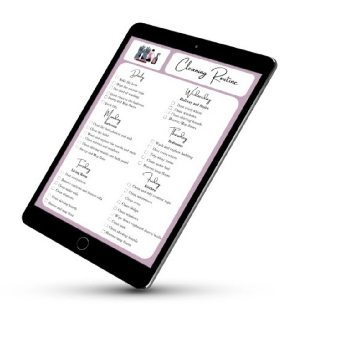 Cleaning Schedule | Cleaning Rota | Fridge Planner | Cleaning Checklist ...