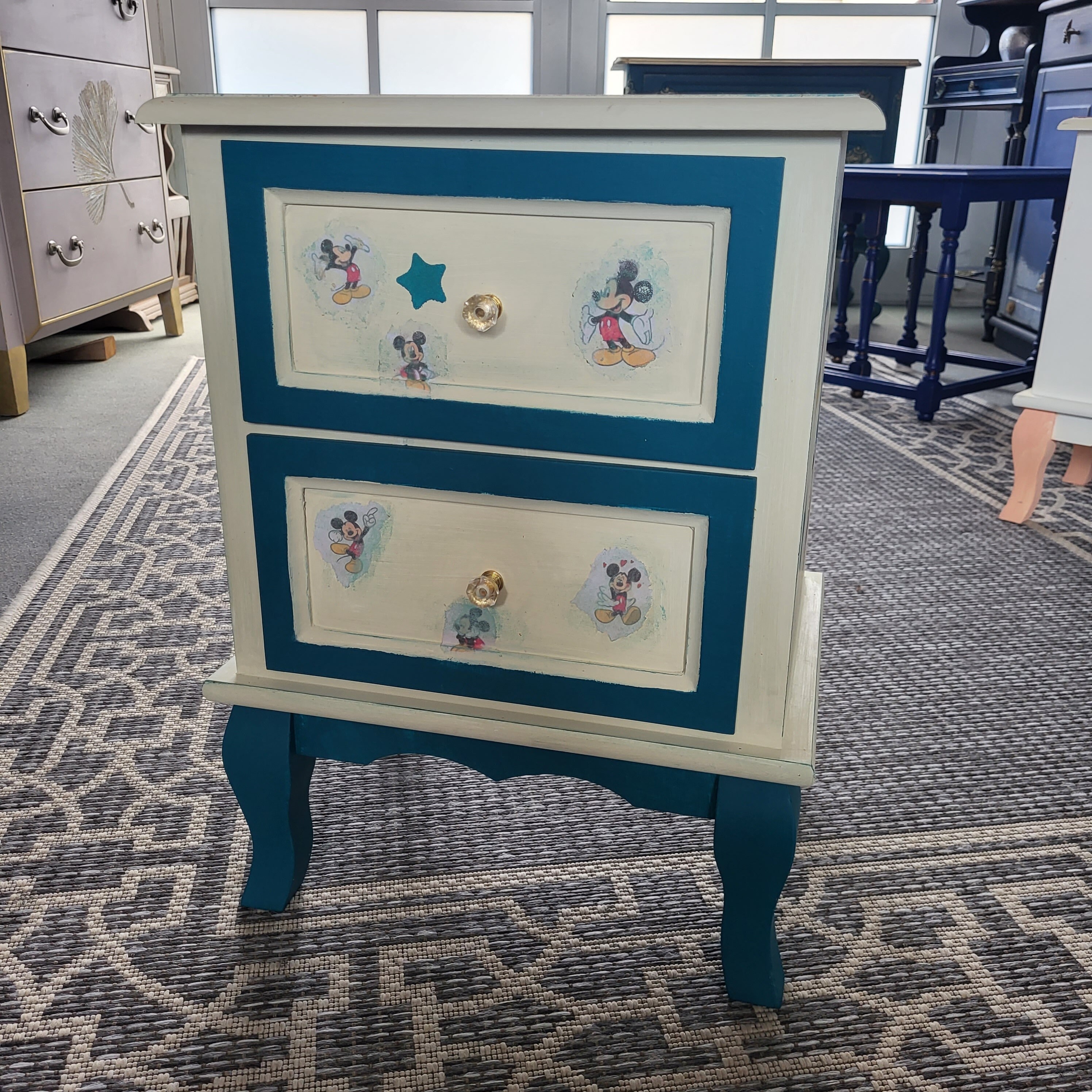 Mickey Mouse Nightstand Children's Room Furniture Disney - Etsy