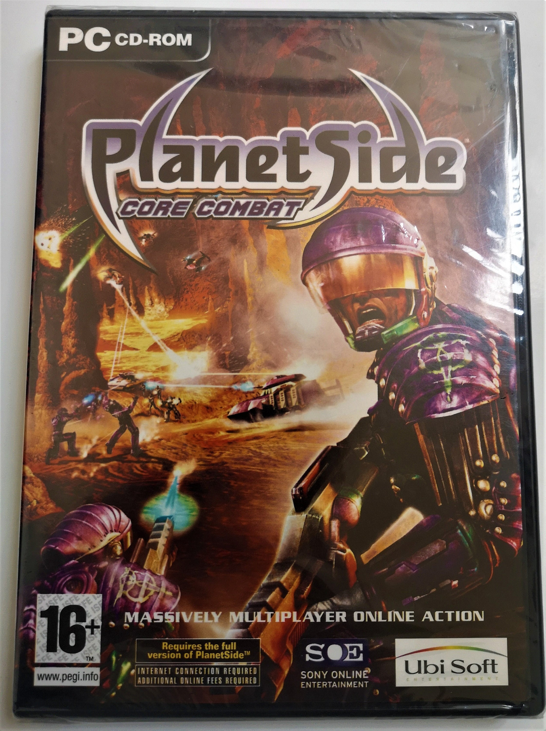 PLANETSIDE PC DVD ROM video game for PC (2003) Complete ! Game CD SEALED - munimoro.gob.pe