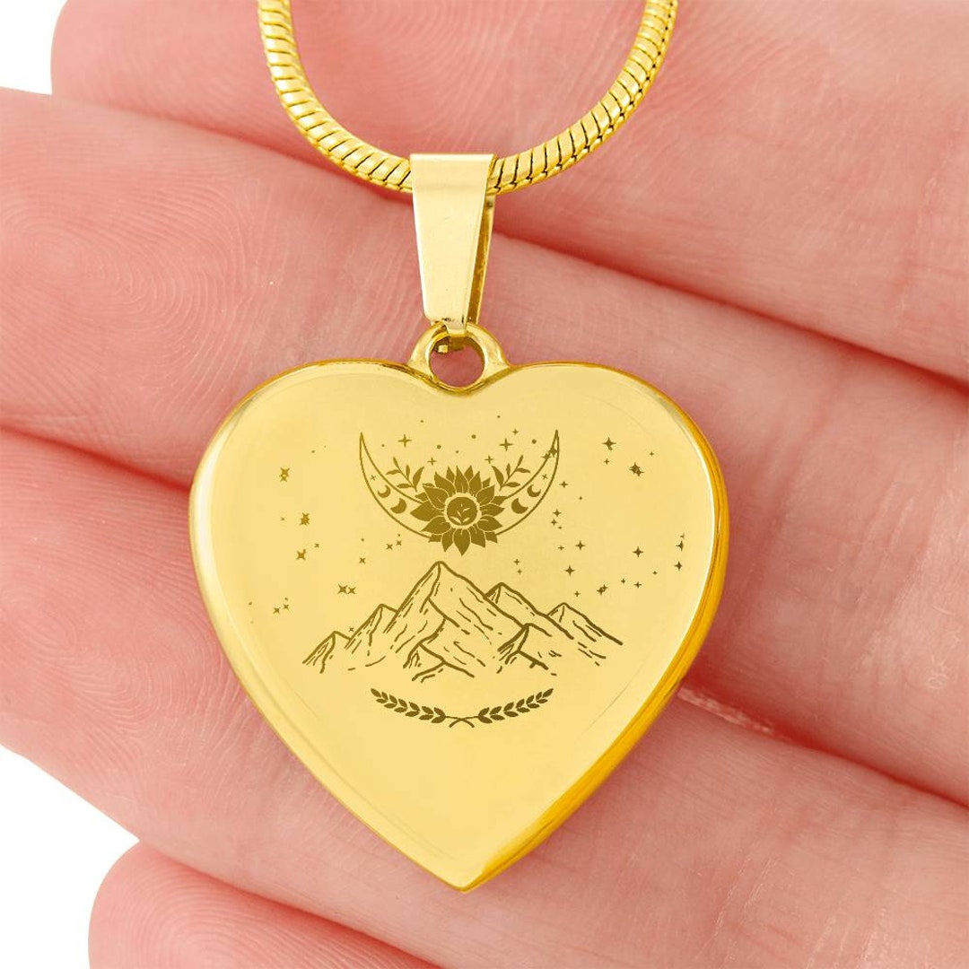 Night Court Symbol Necklace, Acotar Velaris Acomaf Starry Mountains ...