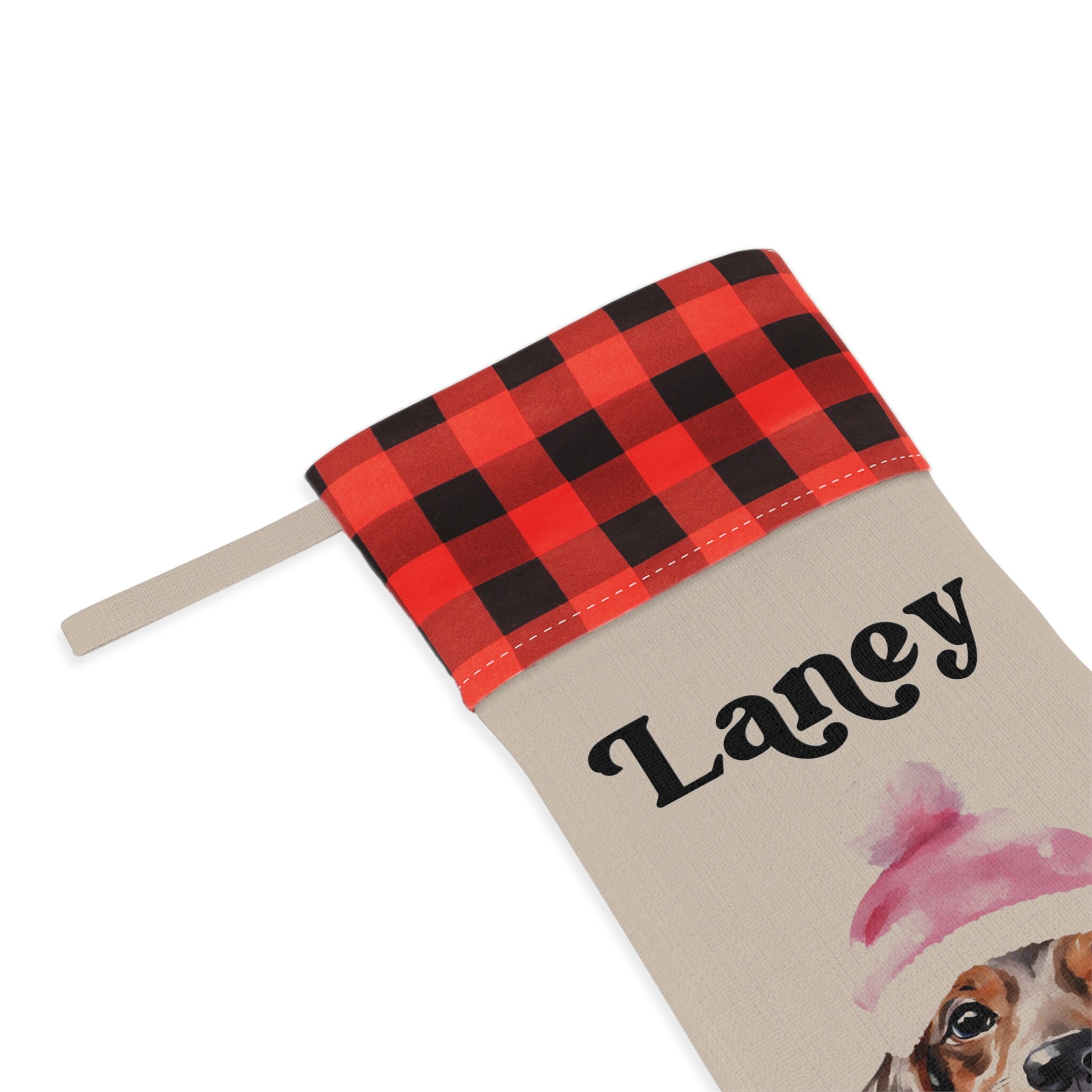 Personalized Dachshund Dog Stocking Pet Fur Baby Puppy Lover - Etsy
