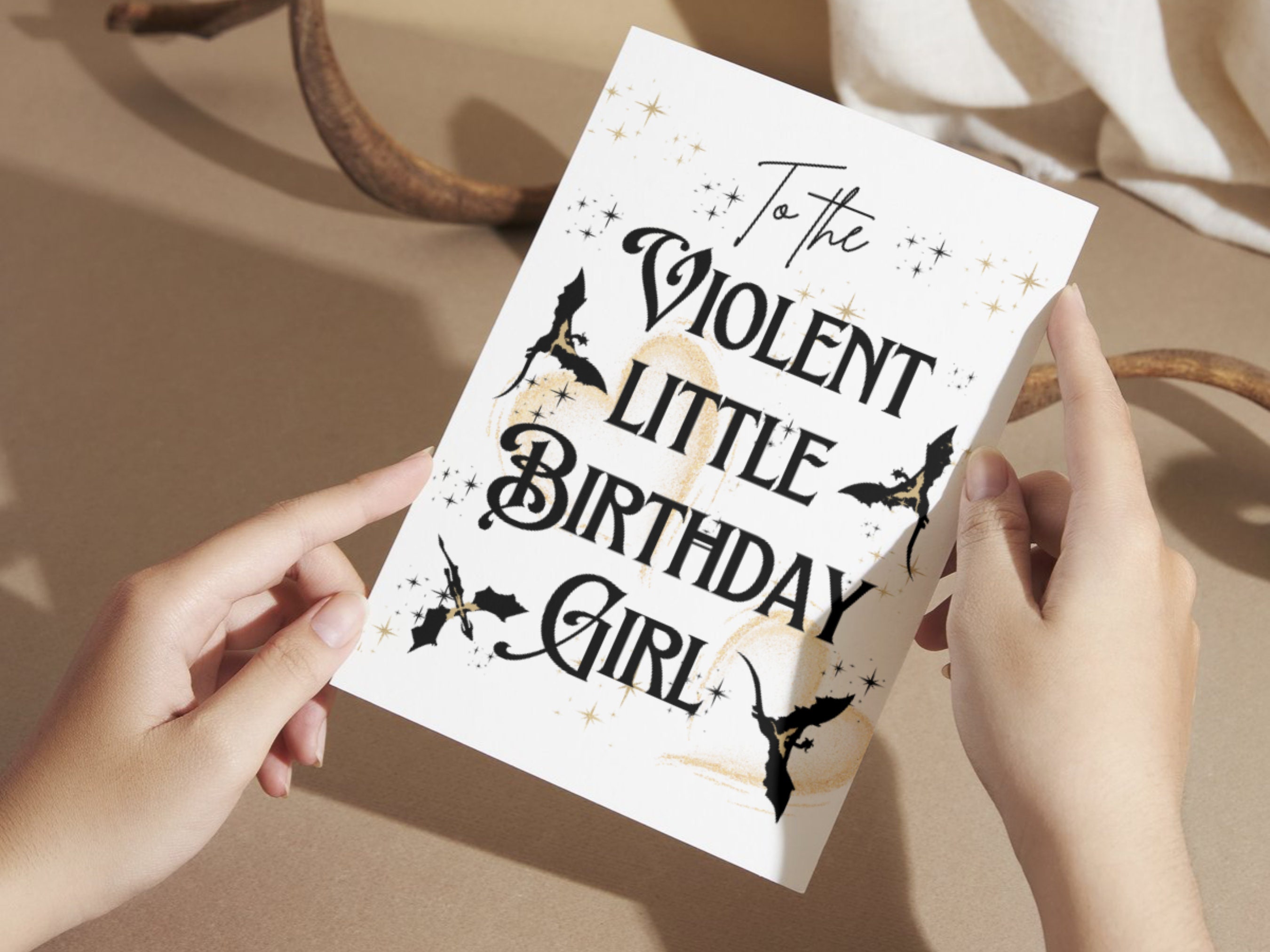 Fourth Wing Birthday Card for Friend, Digital Download Svg Png,bff Bday ...