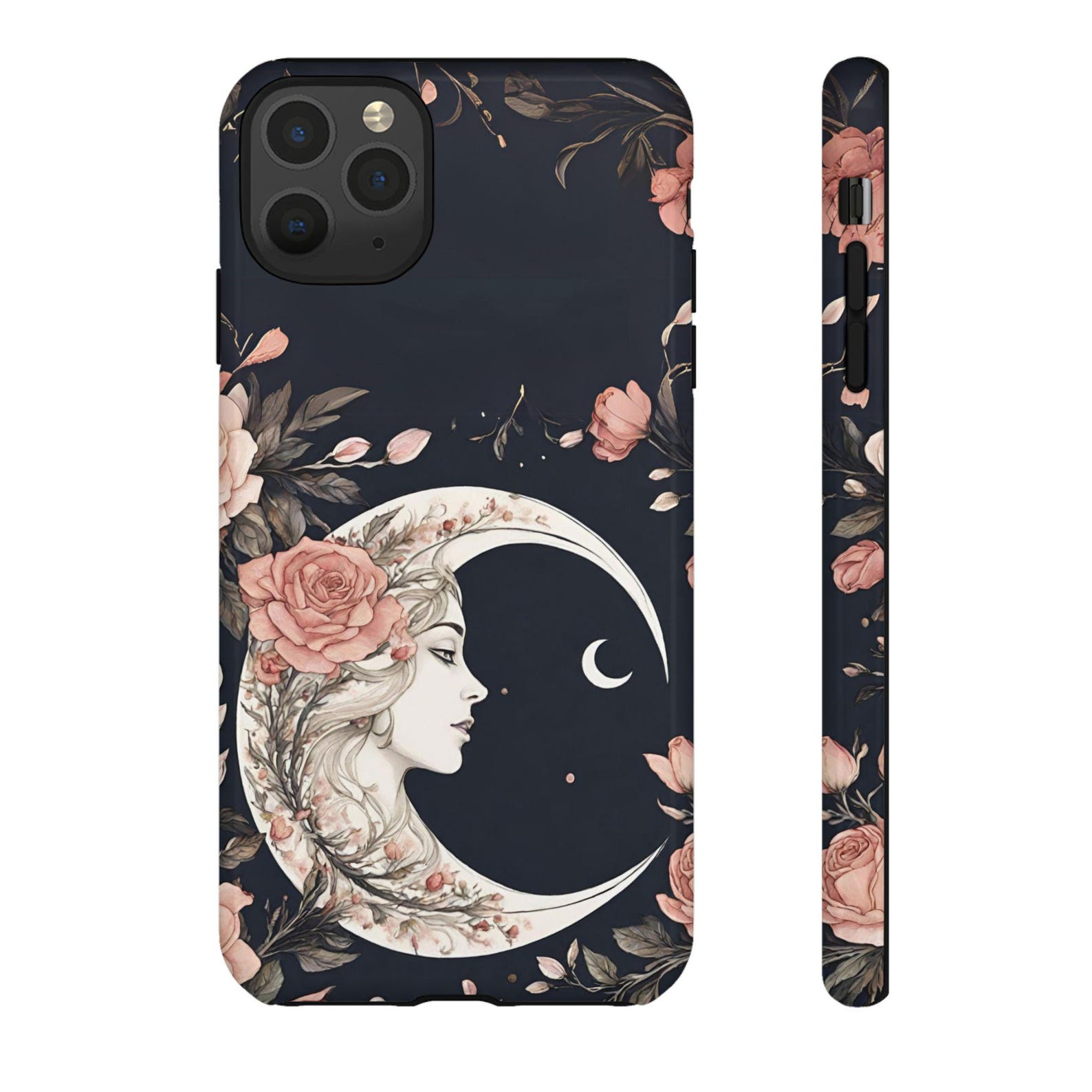 Moon Phases Goddess Celestial Cell Phone Case Bookstagram Merch Booktok ...