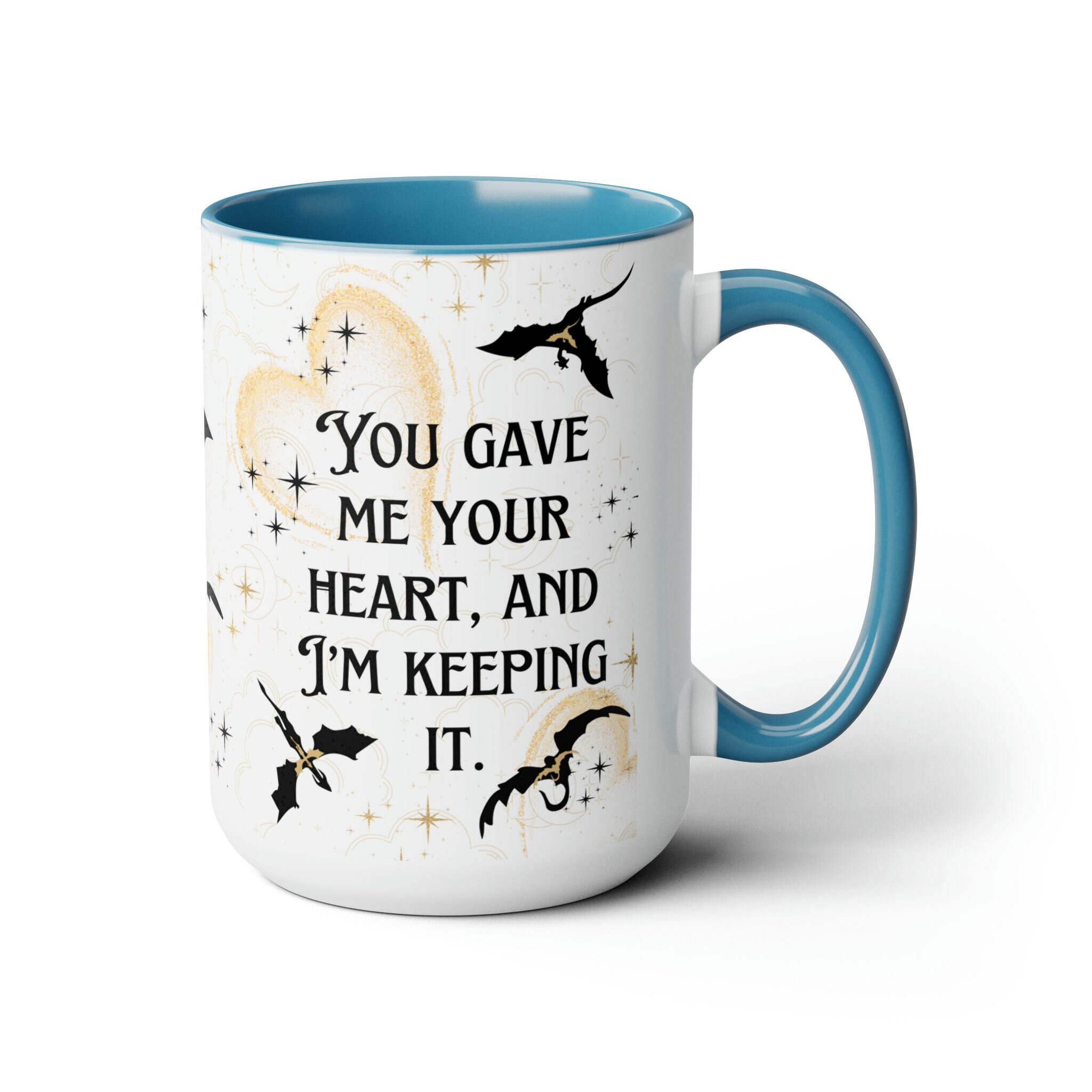 You Game Me Your Heart Mug, Fourth Wing Mug, Fourth Wing Gifts, Bookish ...