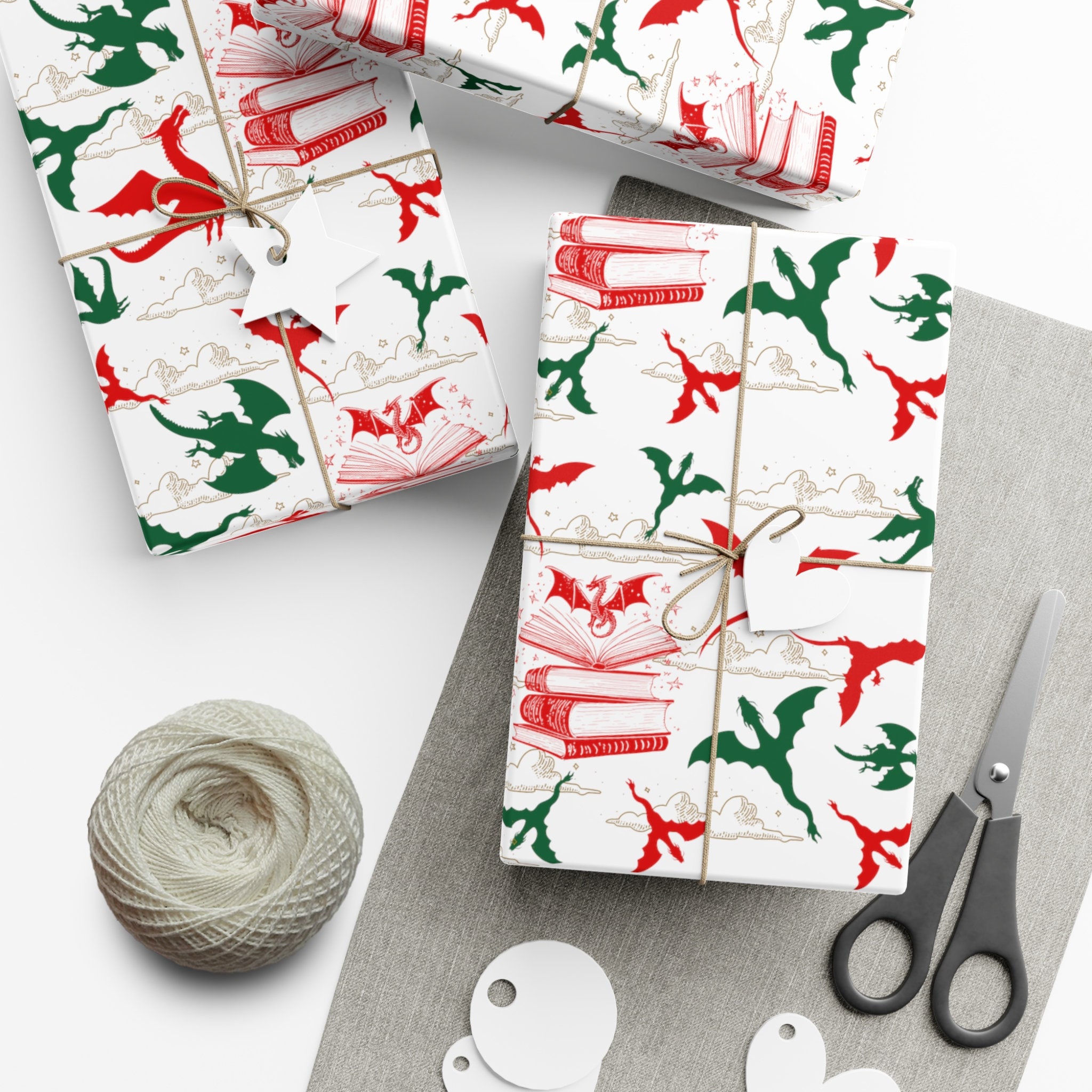 Fantasy Dragon Wrapping Paper Fourth Wing Wrapping Paper 4th - Etsy