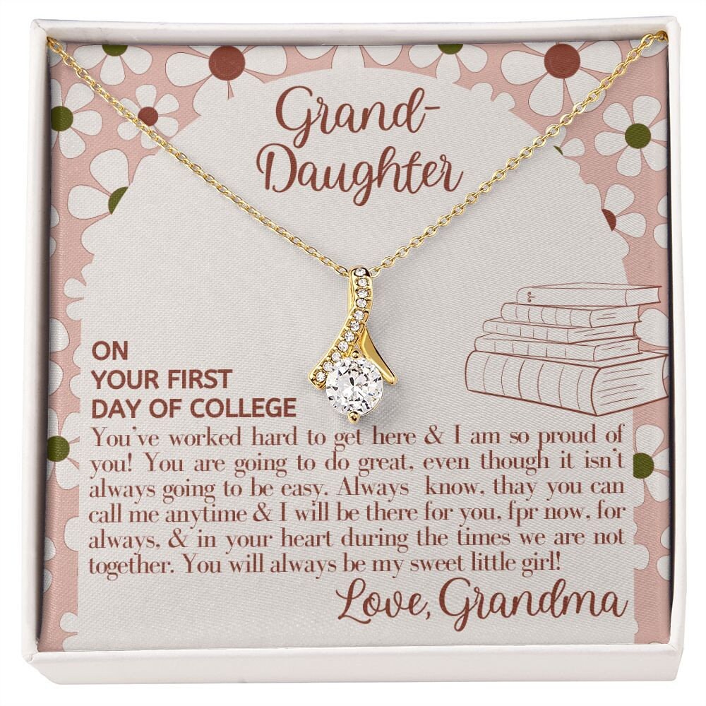 Granddaughter Gift for First Day of College, From Grandmother ...
