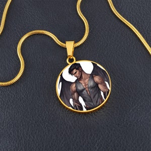 ACOTAR Necklace, ACOTAR Azriel Necklace Azriel Fan Art Night Court ...