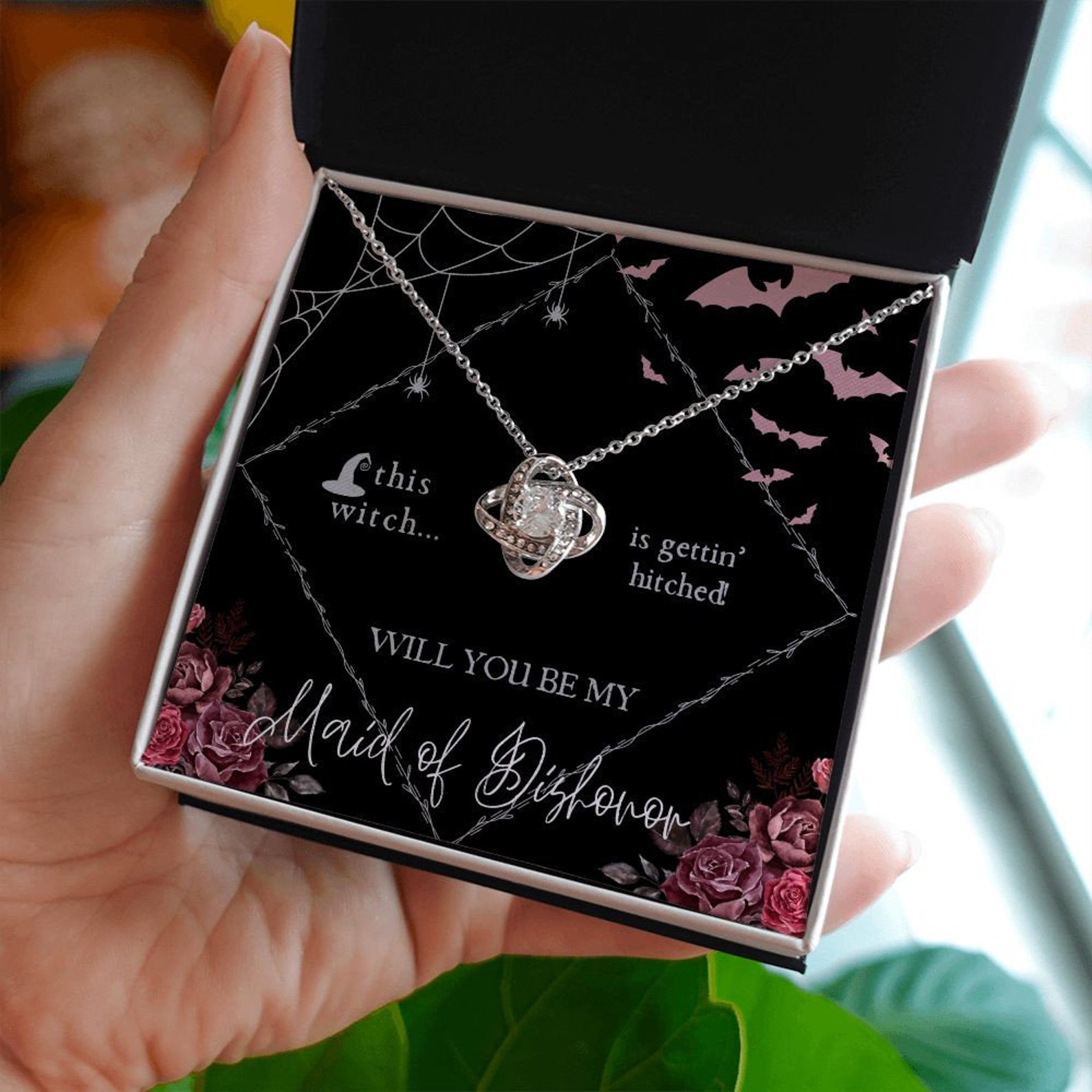 Halloween Bridesmaid Proposal Box Halloween Bridesmaid - Etsy