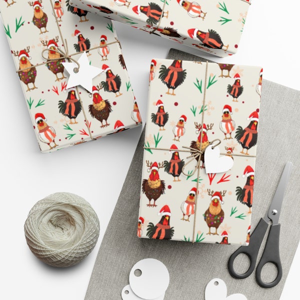Chicken Wrapping Paper - Etsy