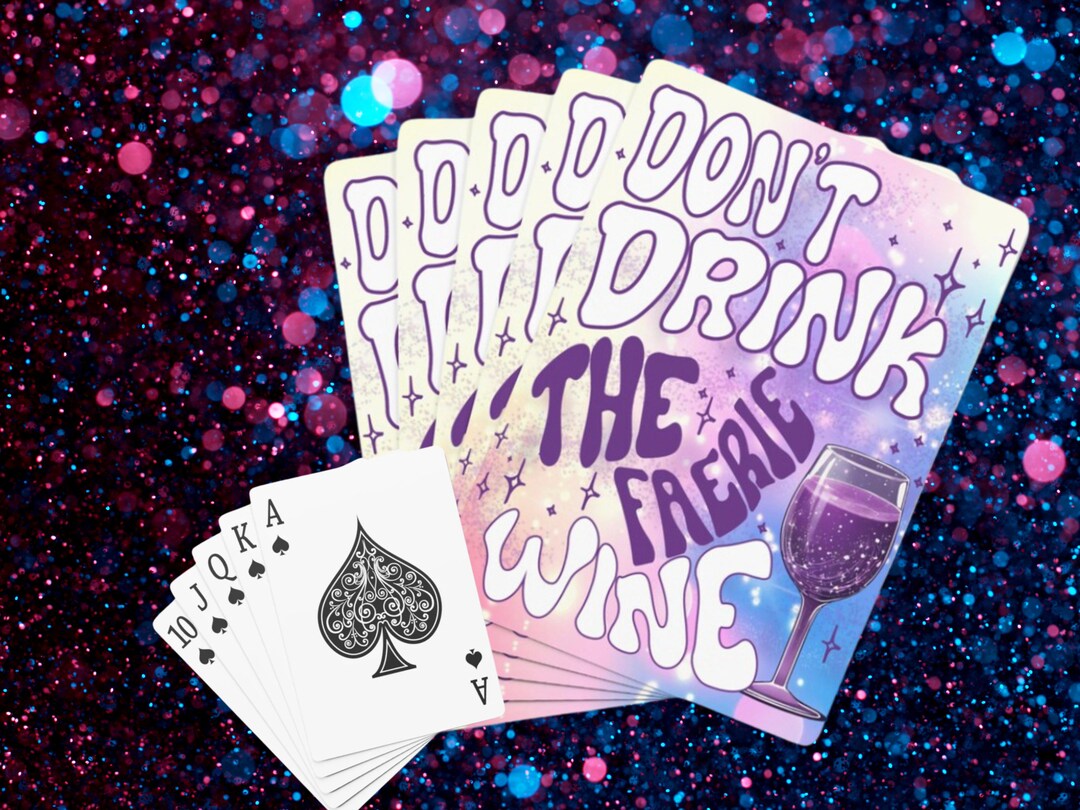 ACOTAR Gifts, ACOTAR Game, ACOTAR Playing Cards, Fantasy Deck of Cards ...