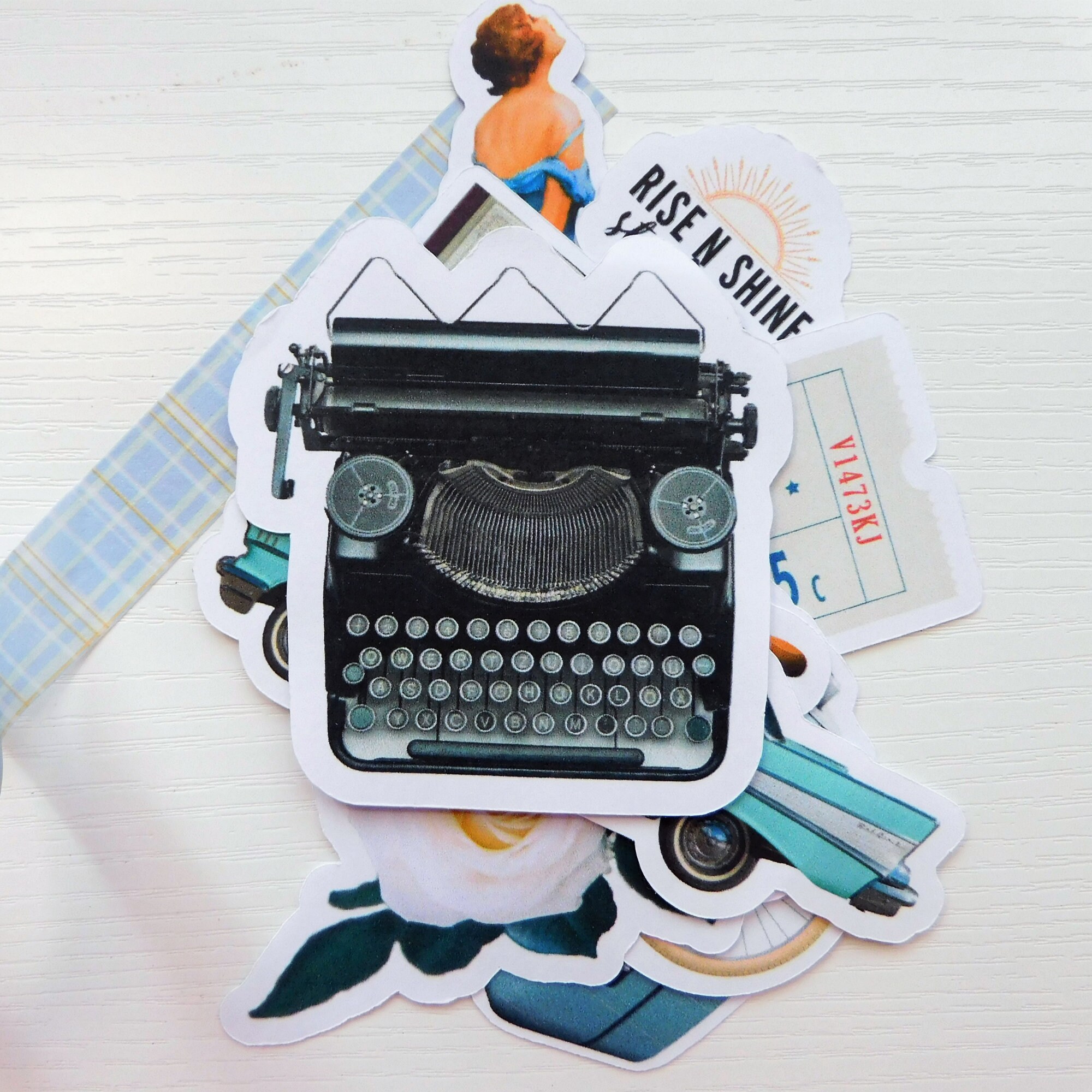 Vintage Sticker Pack Embellishments Antique Sticker Packs - Etsy