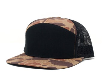 Richardson 112 Duck Camo Bottomland Custom Trucker Snapback - Etsy