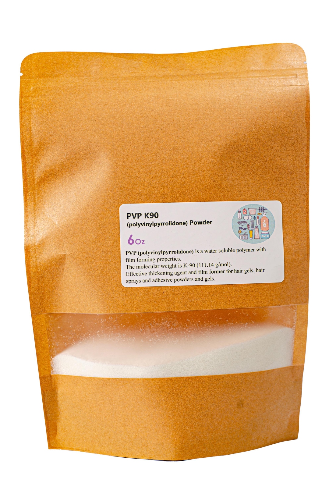 PVP (polyvinylpyrrolidone) K90 Polymer Powder 6 Ounces - Etsy