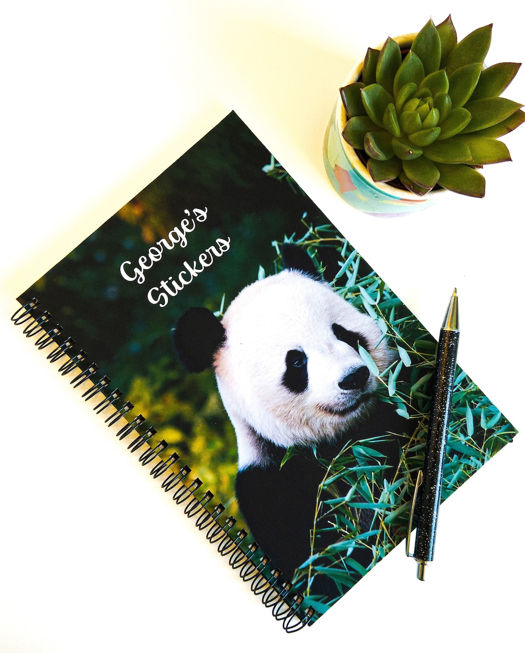 Sticker Collection Album Book Panda Cover Large6x9 - Etsy