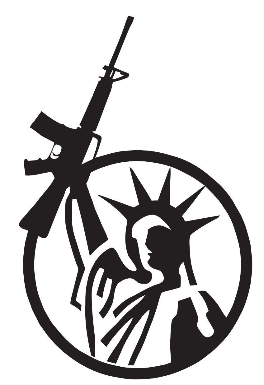 Statue of Liberty Vinyl Decal - Etsy