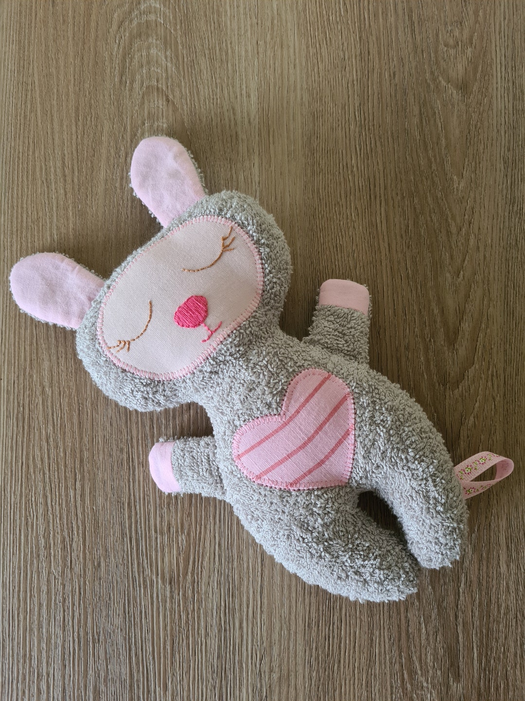 Grey Rabbit Toy to Cuddle - Etsy