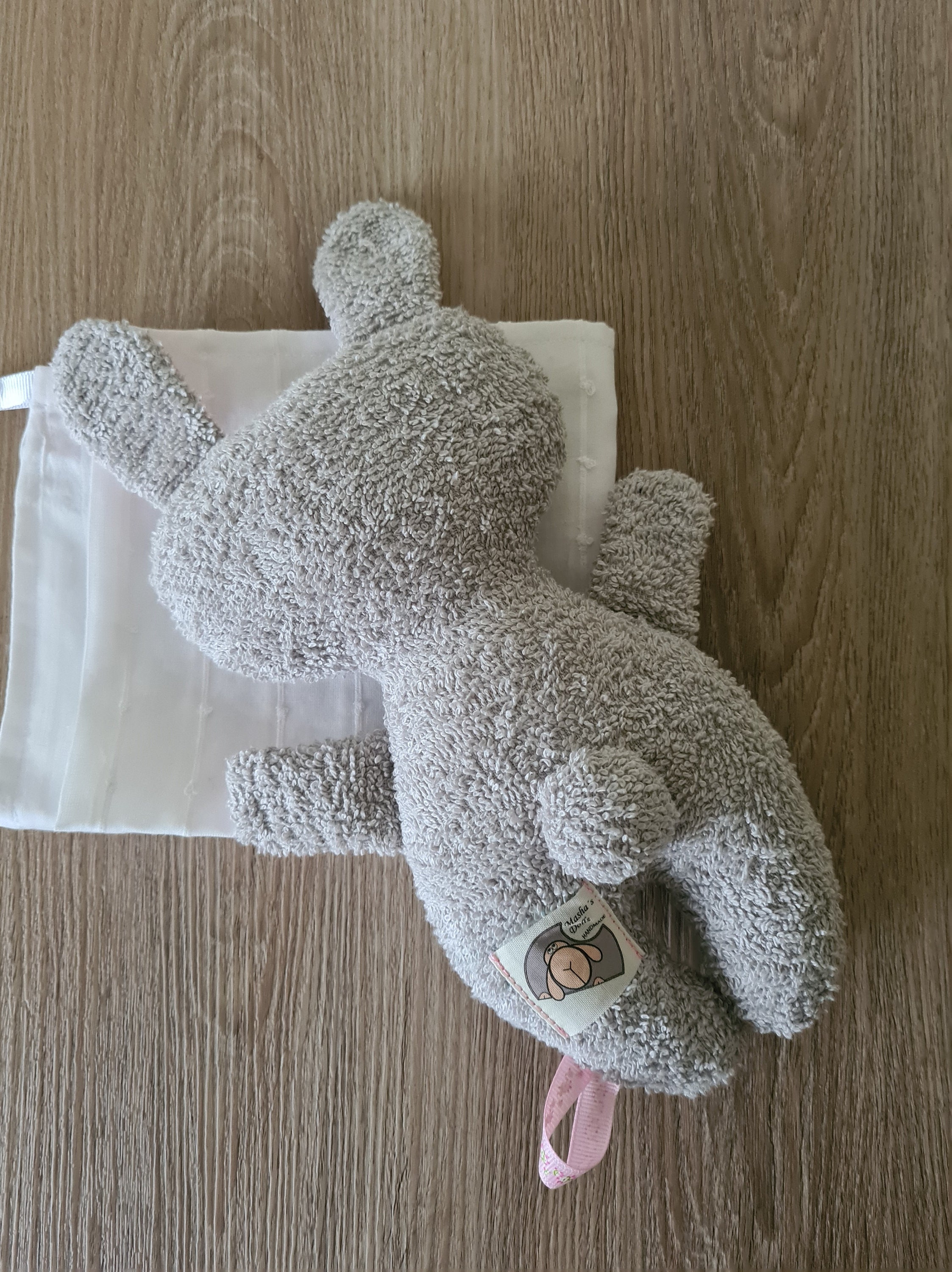 Grey Rabbit Toy to Cuddle - Etsy