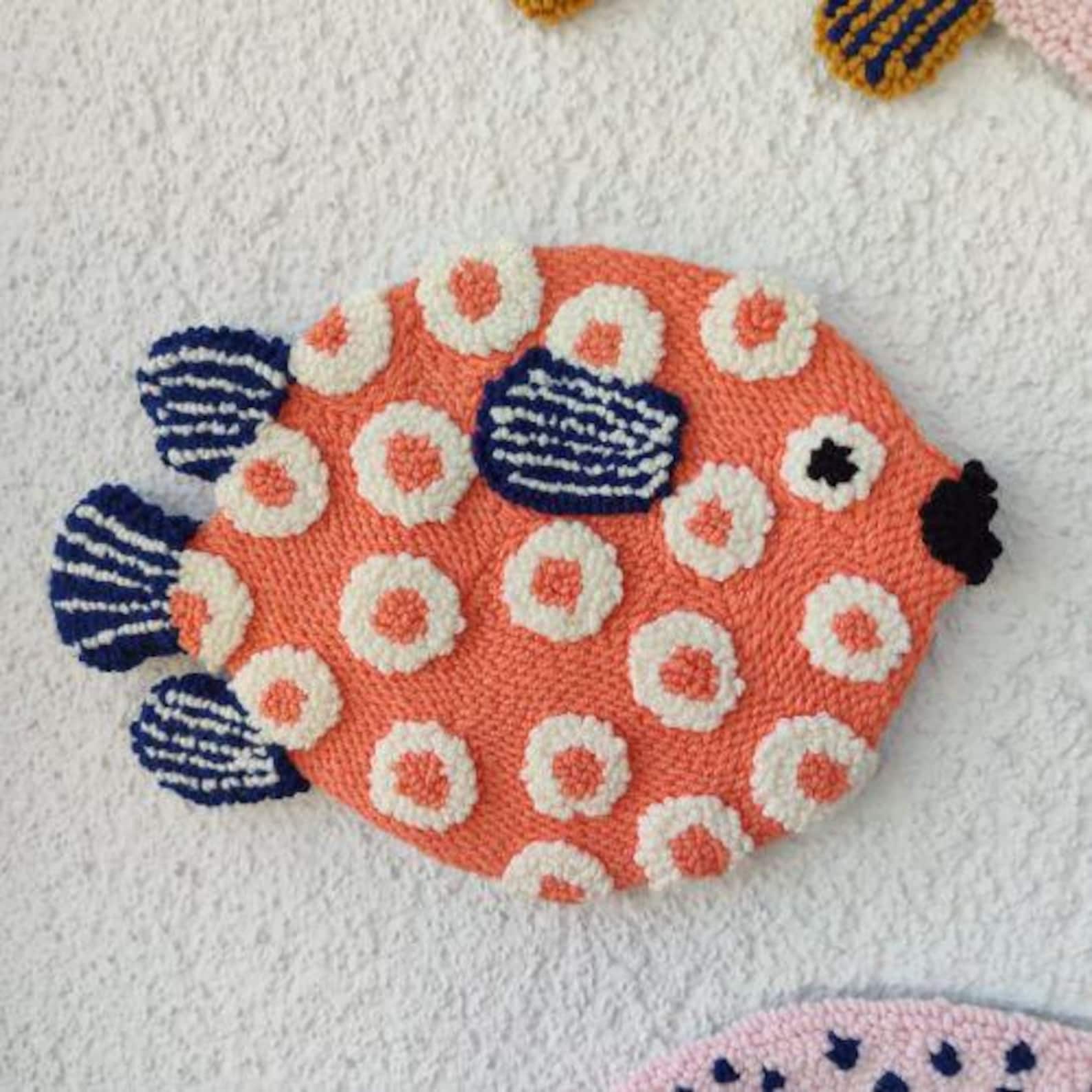 Punch Needle Ocean Theme Wall Hangings: ( Tax,duty Paid/ddp USA ) - Etsy