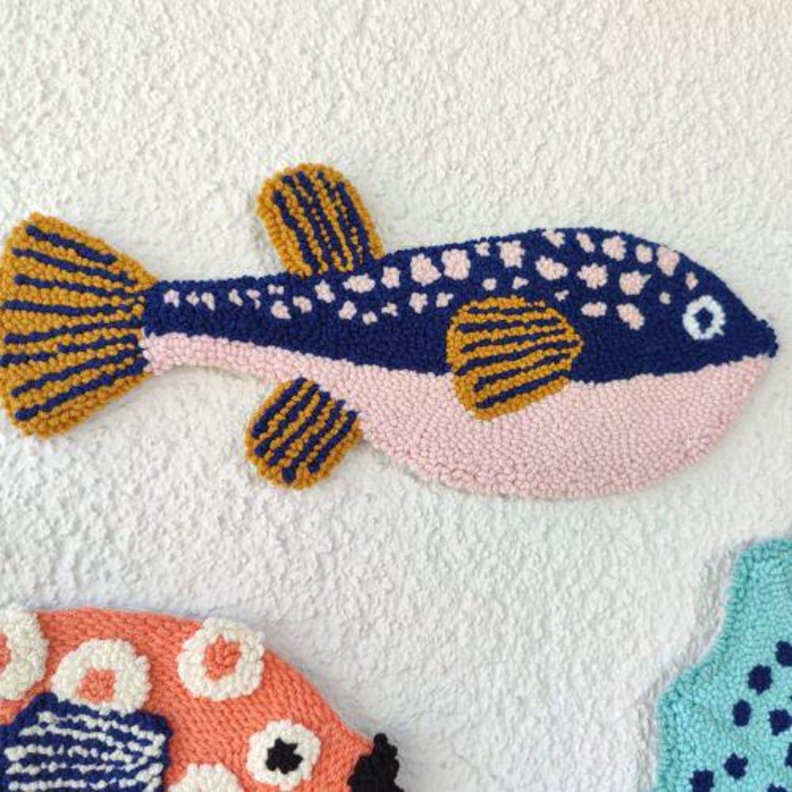 Punch Needle Ocean Theme Wall Hangings: ( Tax,duty Paid/ddp USA ) - Etsy