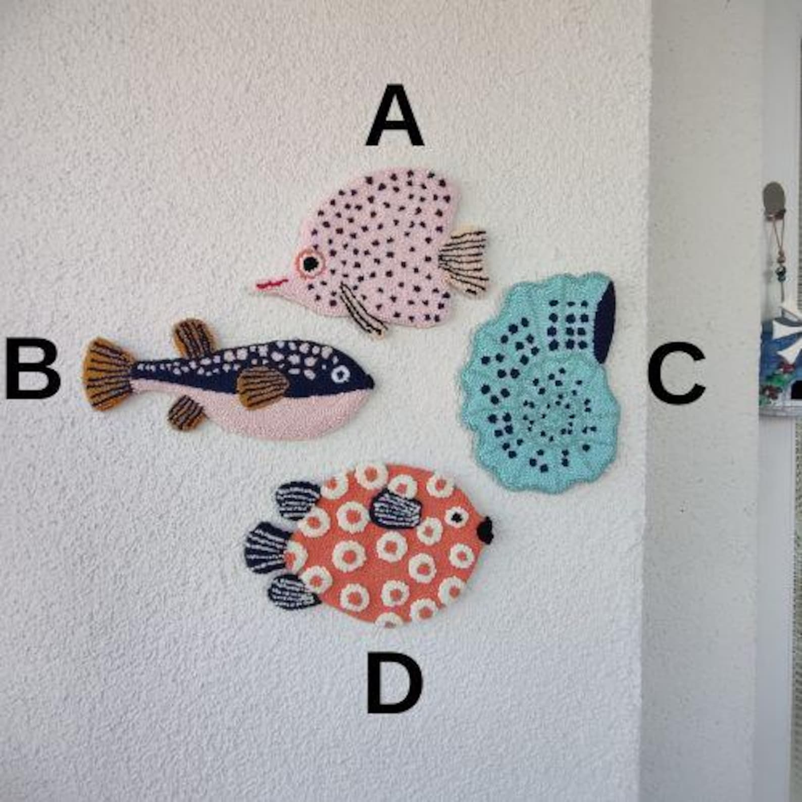 Punch Needle Ocean Theme Wall Hangings: ( Tax,duty Paid/ddp USA ) - Etsy