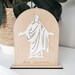 He Lives Christ Sign, Christus Decor, 3D Christ Sign - Etsy