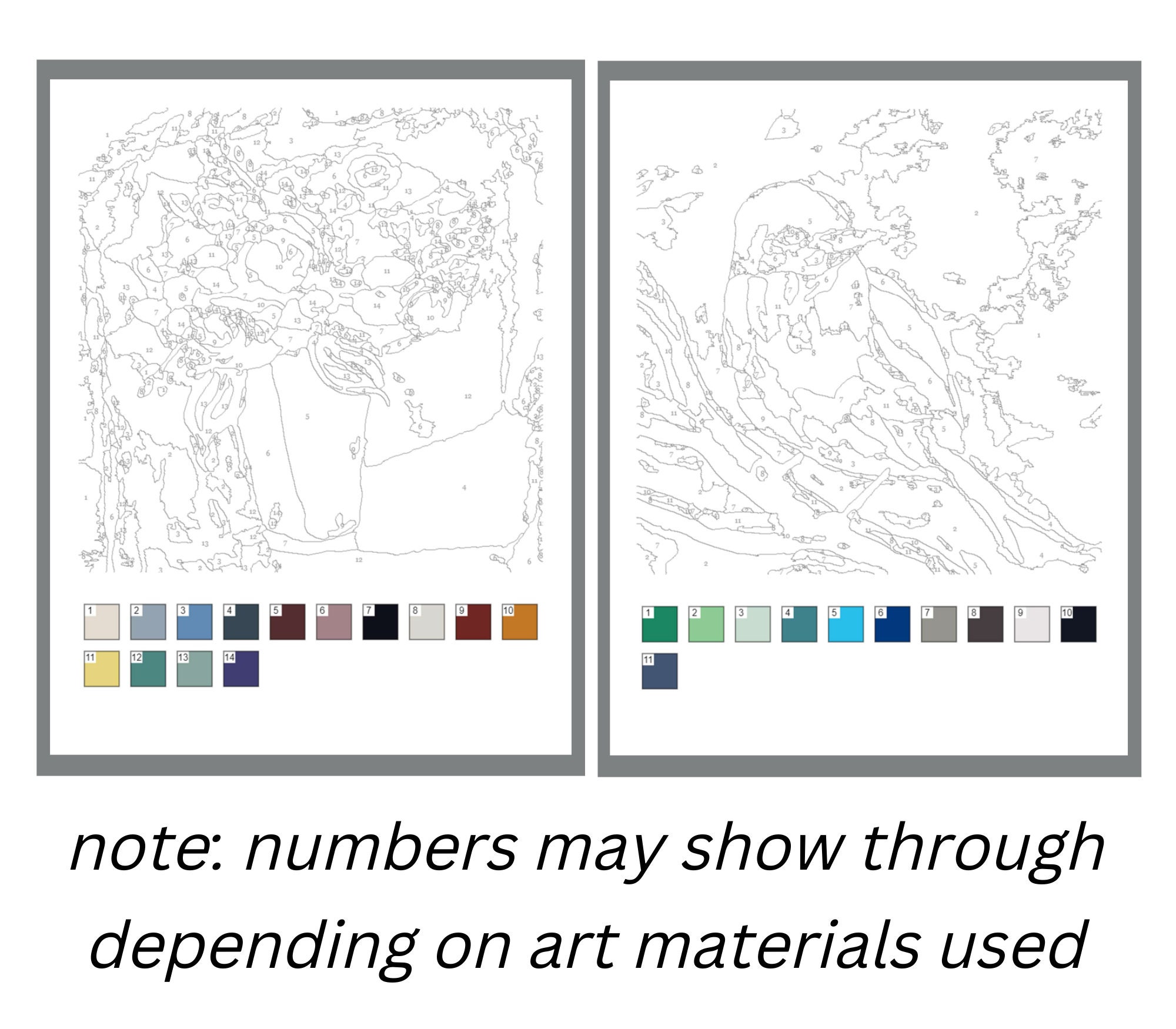 Adult Color by Number Flowers Color by Number Birds Color by Number ...