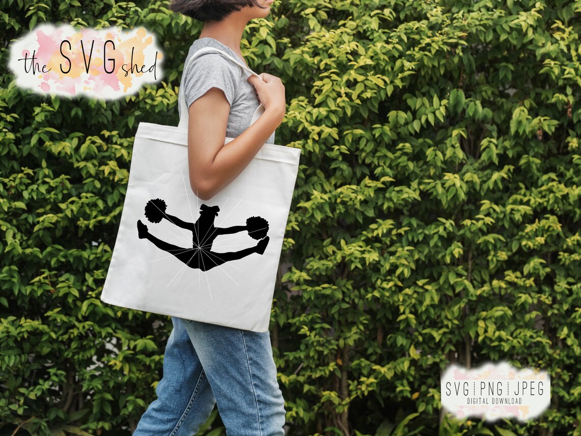 CHEER SVG BUNDLE 10 Svgs for Commercial Use Cheerleading Svg | Etsy