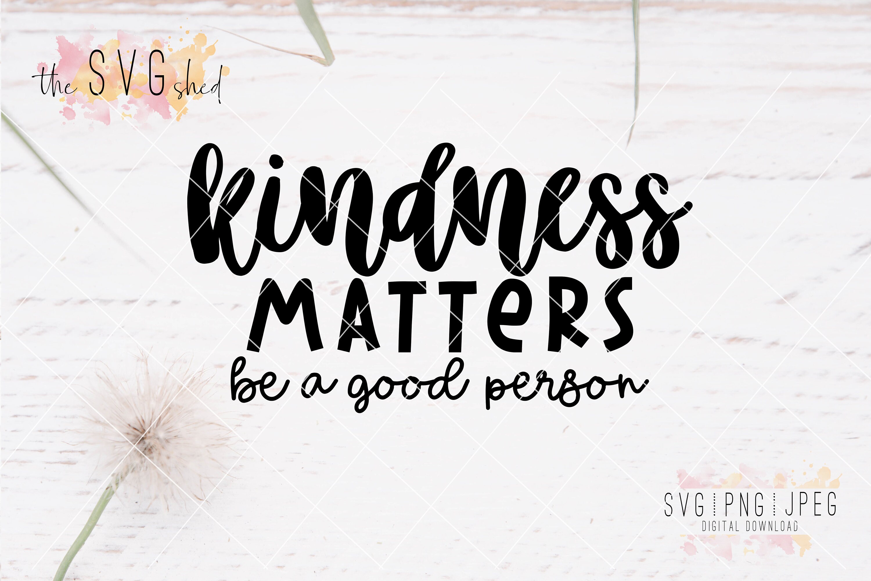 Kindness Matters SVG Commercial Use Kindness Svg Cut Files - Etsy