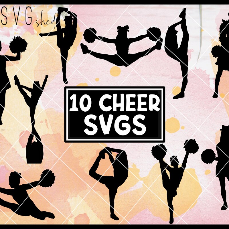 Cheerleading Svg - Etsy