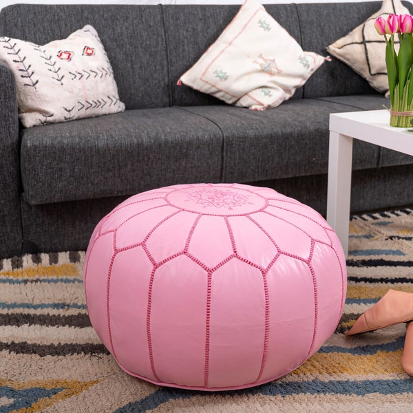 Pink Poufs - Etsy