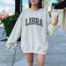 Libra Sweatshirt Libra Gifts Zodiac Sweatshirt College Sweatshirt ...