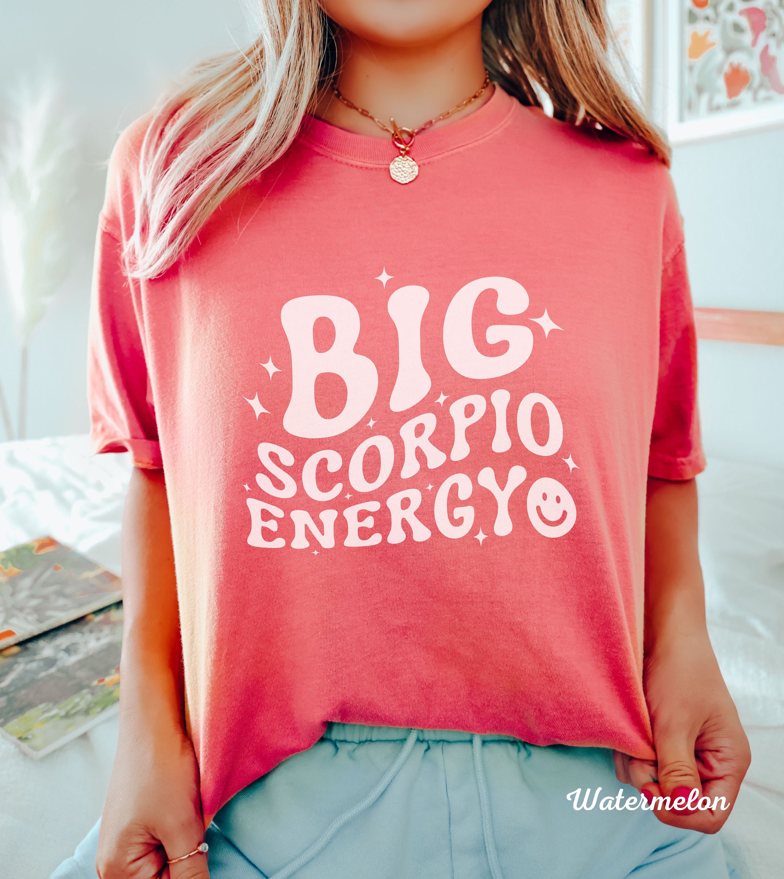 Scorpio Shirt Comfort Colors Shirt Scorpio Gifts Astrology Clothes Big ...