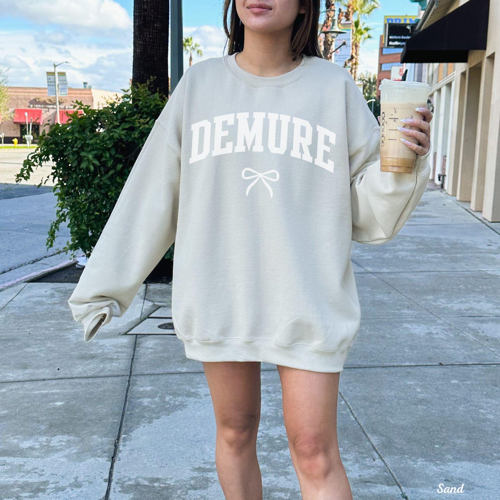 Demure Shirt Very Demure Very Mindful Sweatshirt Trendy Crewneck ...