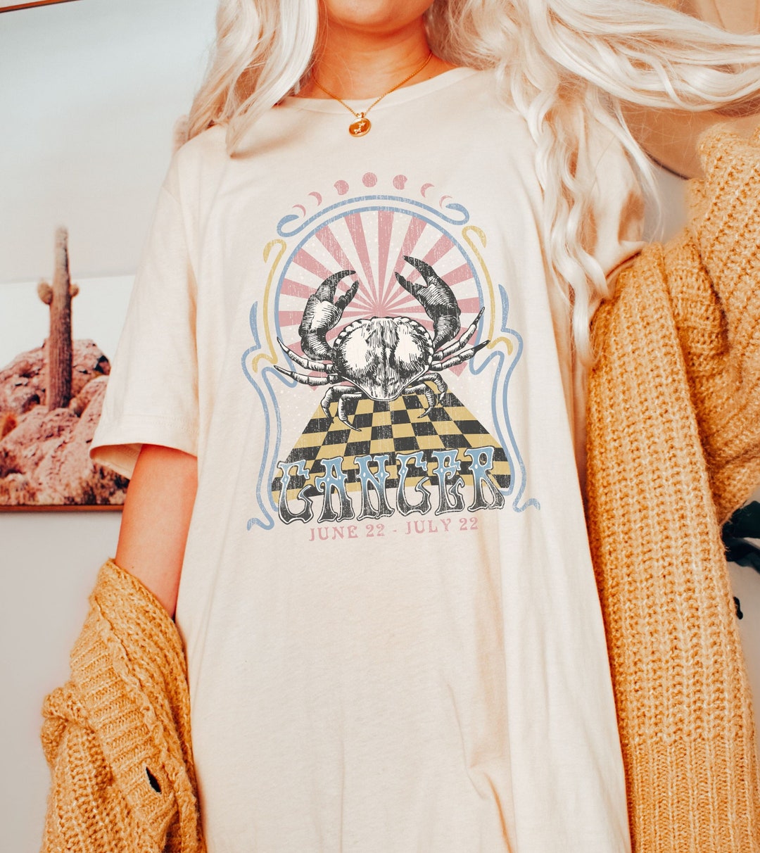 Cancer Zodiac Shirt Astrology Clothes Cancer Zodiac Gifts - Etsy UK